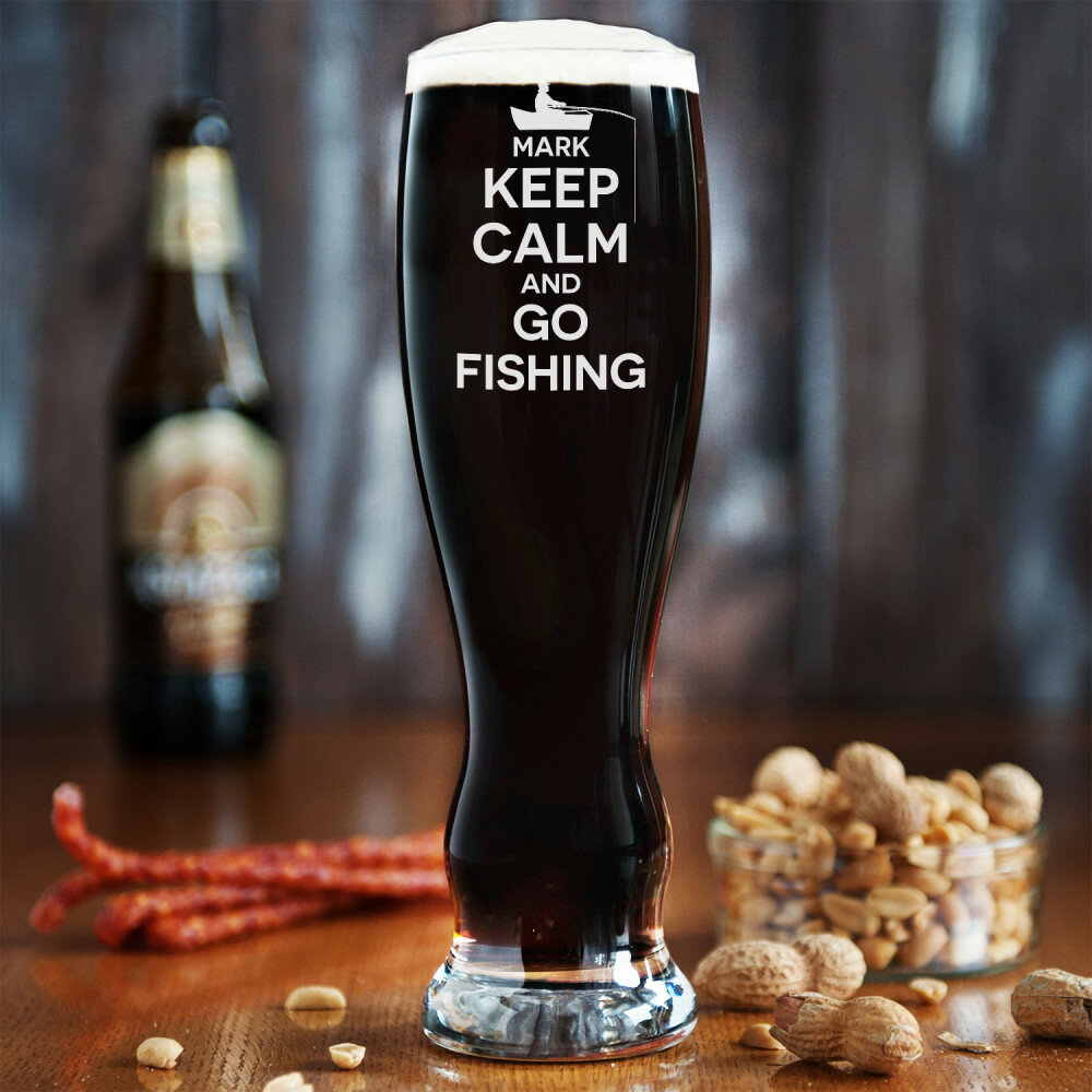 Go fishing - Bierglas - MyGift.nl